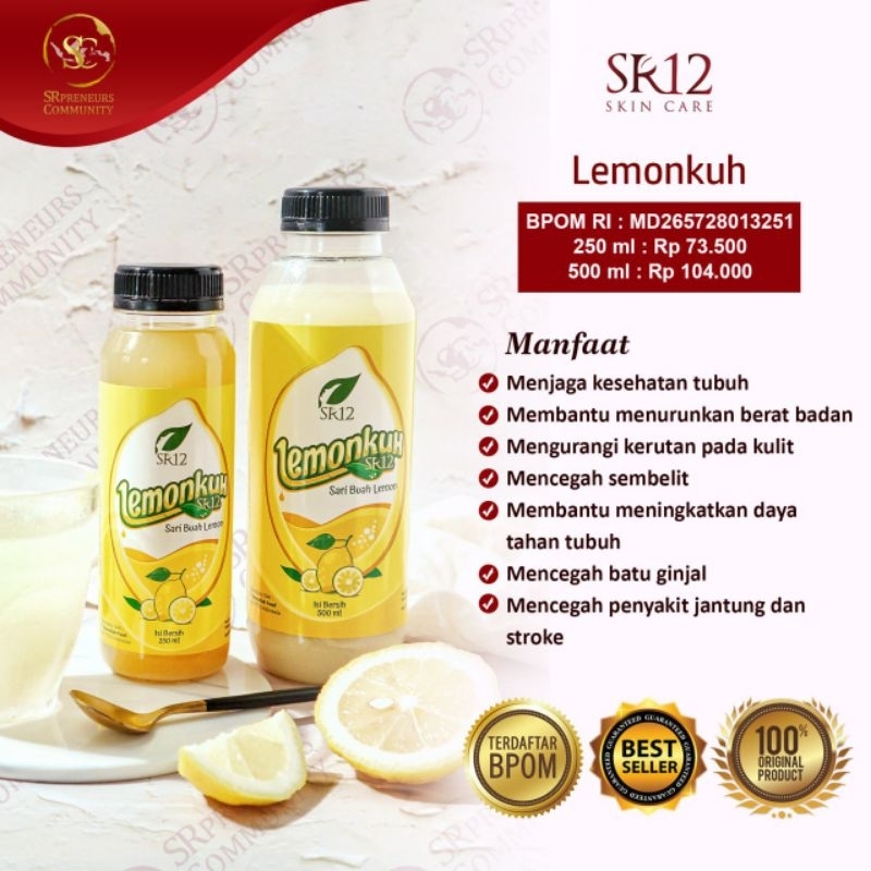 Jual Lemonkuh 250ml SR12 | Shopee Indonesia