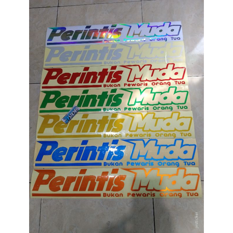 Jual stiker perintis muda cutting | Shopee Indonesia