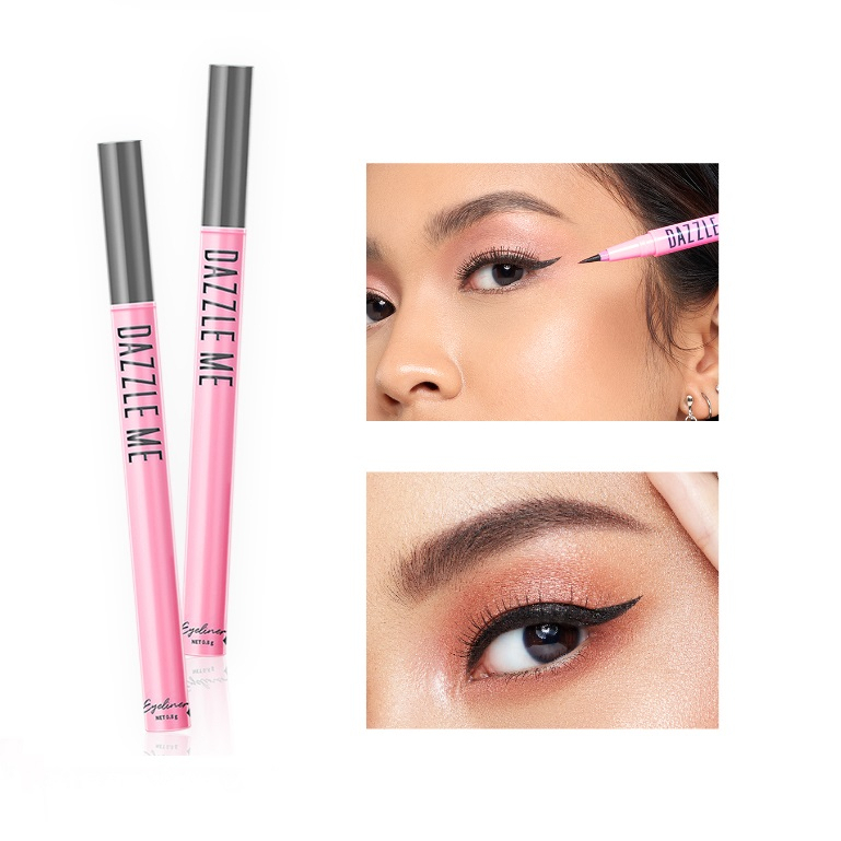 Jual ☘️ CHAROZA ☘️ DAZZLE ME Hold On Waterproff Eyeliner Deep | Dazzle ...