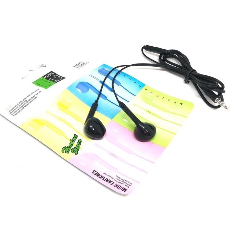 Jual Headset / Handsfree U19 Macaron / Macaron Mate Color HiFi Extra ...