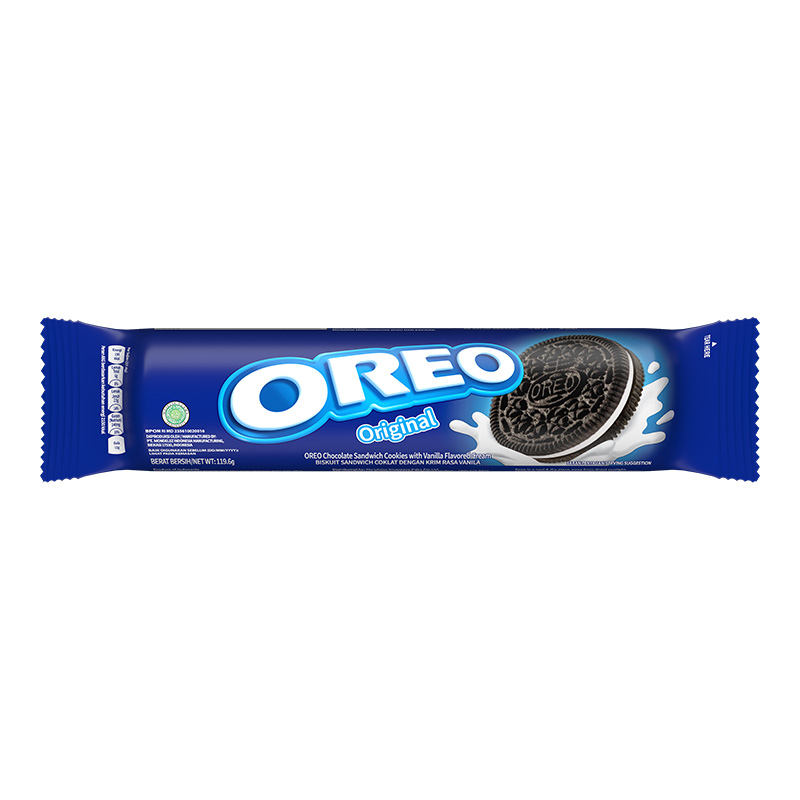 Jual OREO Biskuit Vanilla 119,6 g | Shopee Indonesia