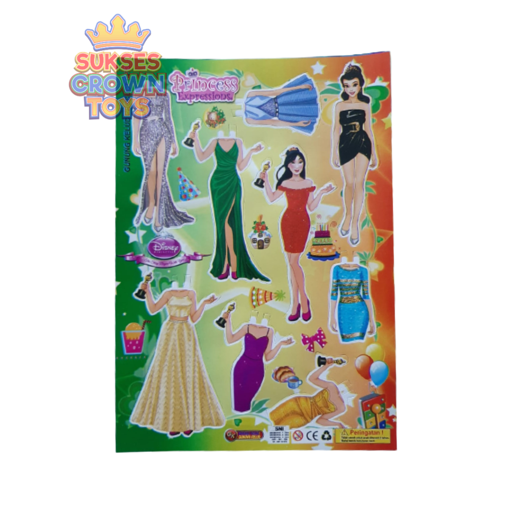 Jual Mainan Jadul Bongkar Pasang Baju / BP Bongkar Pasang Kertas Jadul ...