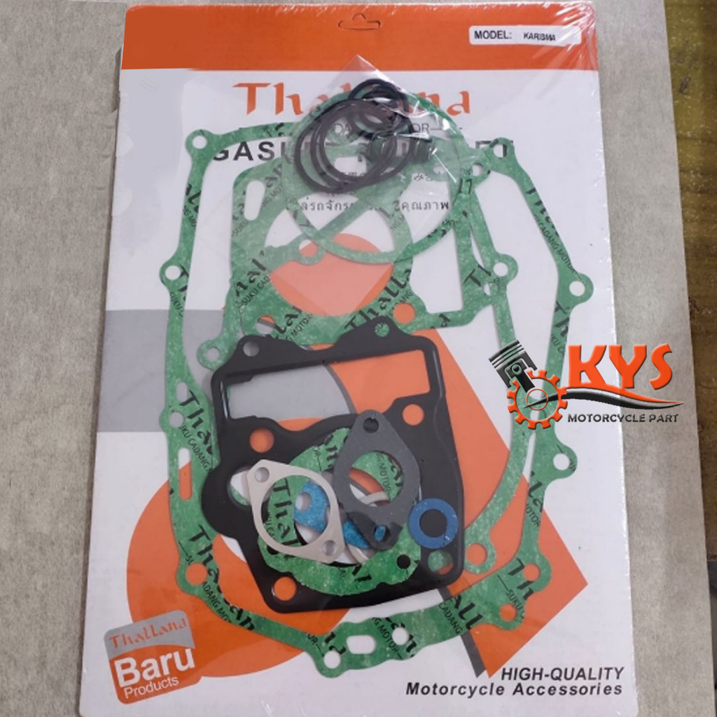 Jual GASKET PAKING FULLSET FULL SET HONDA KARISMA SUPRA X125 KIRANA KHARISMA THALLAND | Shopee ...
