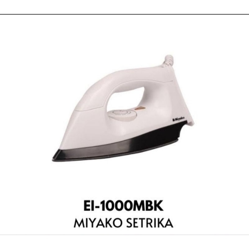 Jual MIYAKO EL-1000M SETRIKA LISTRIK / SETRIKA KERING | Shopee Indonesia
