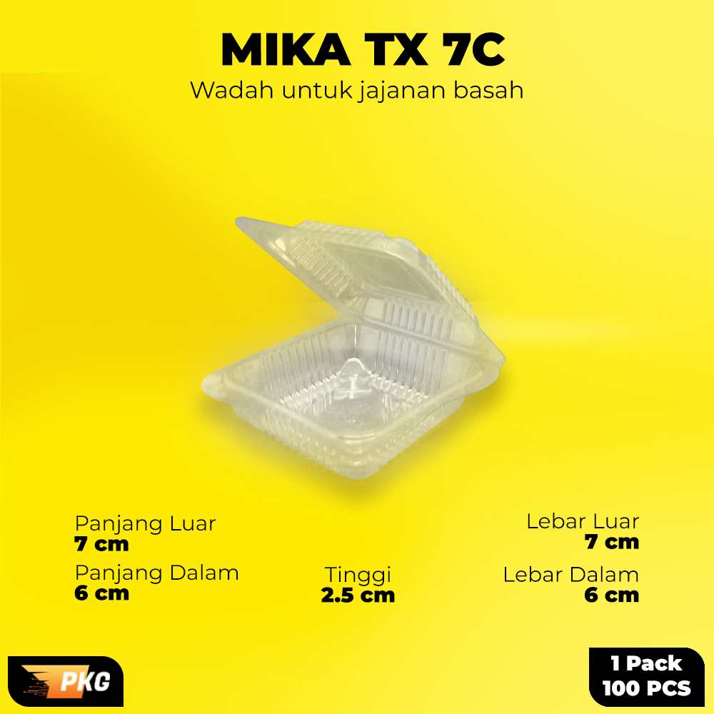 Jual Mika 7C / Mika Kue / Mika Plastik 7C / Tray Mika 7C | Shopee Indonesia