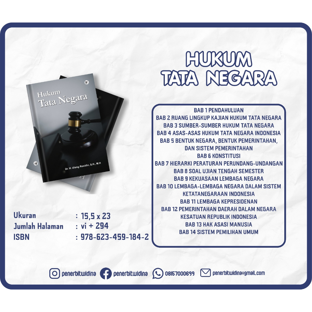 Jual BUKU HUKUM TATA NEGARA | Shopee Indonesia