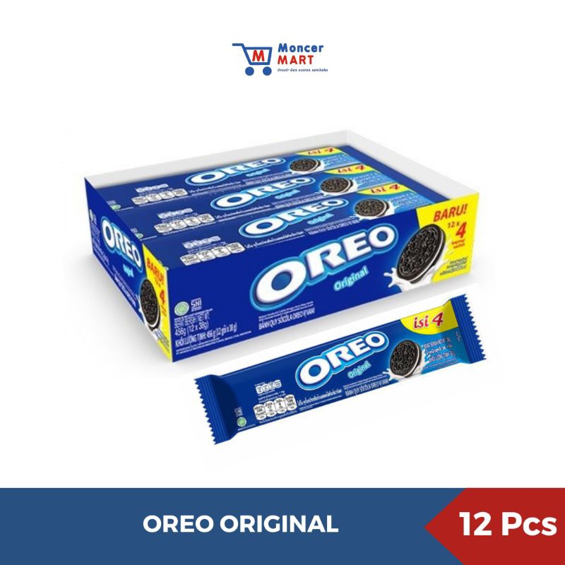 Jual Oreo Original/Oreo Vanila Isi 12 Pcs | Shopee Indonesia