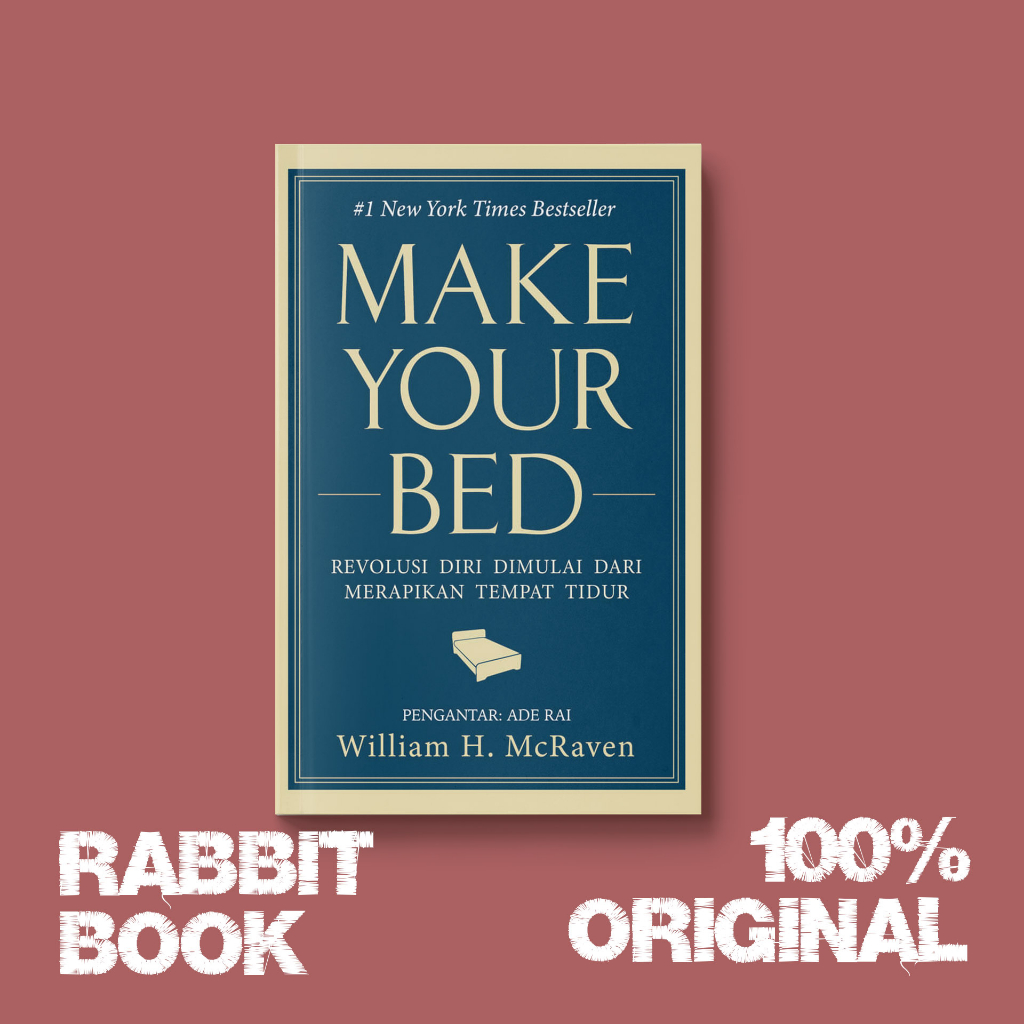 Jual Buku Make Your Bed by William H. McRaven | Shopee Indonesia
