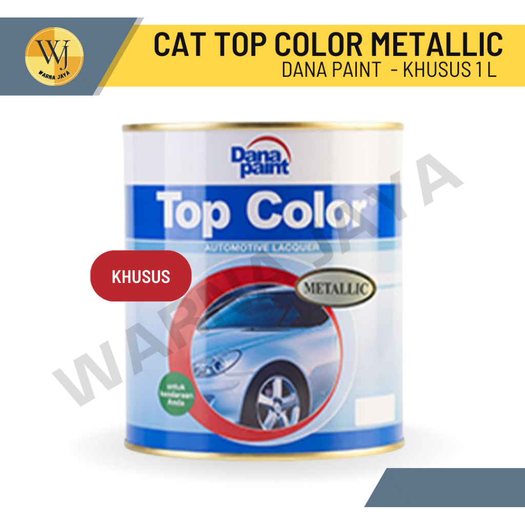 Jual Cat Top Color Metallic Dana Paint 1 Liter Khusus / Cat Duco ...