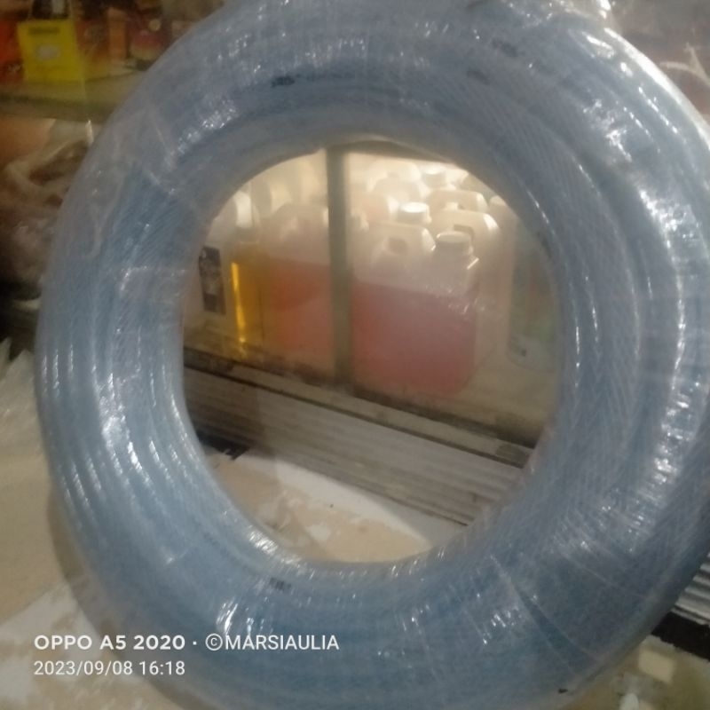 Jual selang benang 5/8 bening slang air taman per METER | Shopee Indonesia
