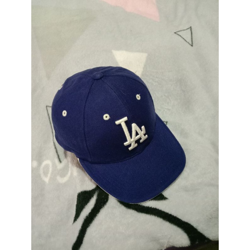 Jual TOPI MLB Collab Puma Logo LA Los Angeles Dodgers Second Original ...