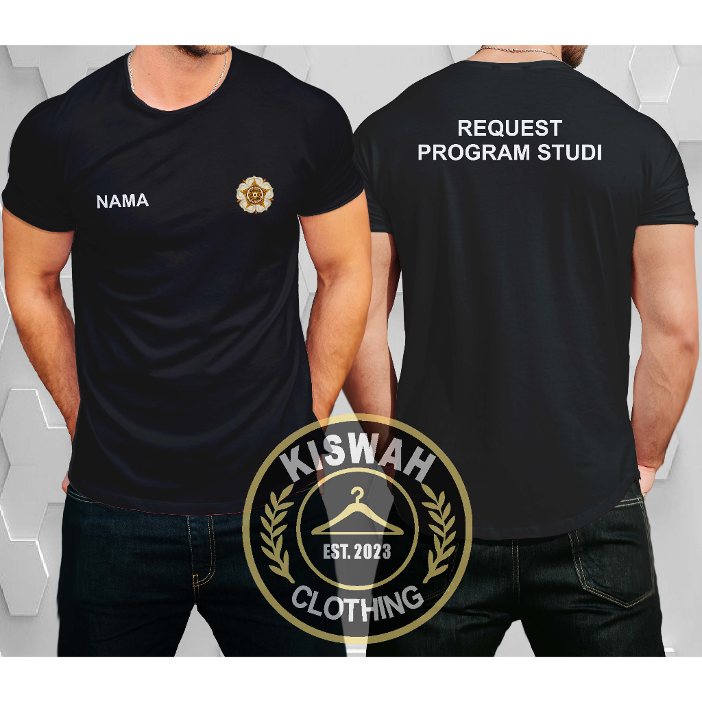 Jual Kaos Tshirt UGM Universitas Gadjah Mada Gratis Nama Dan Program ...