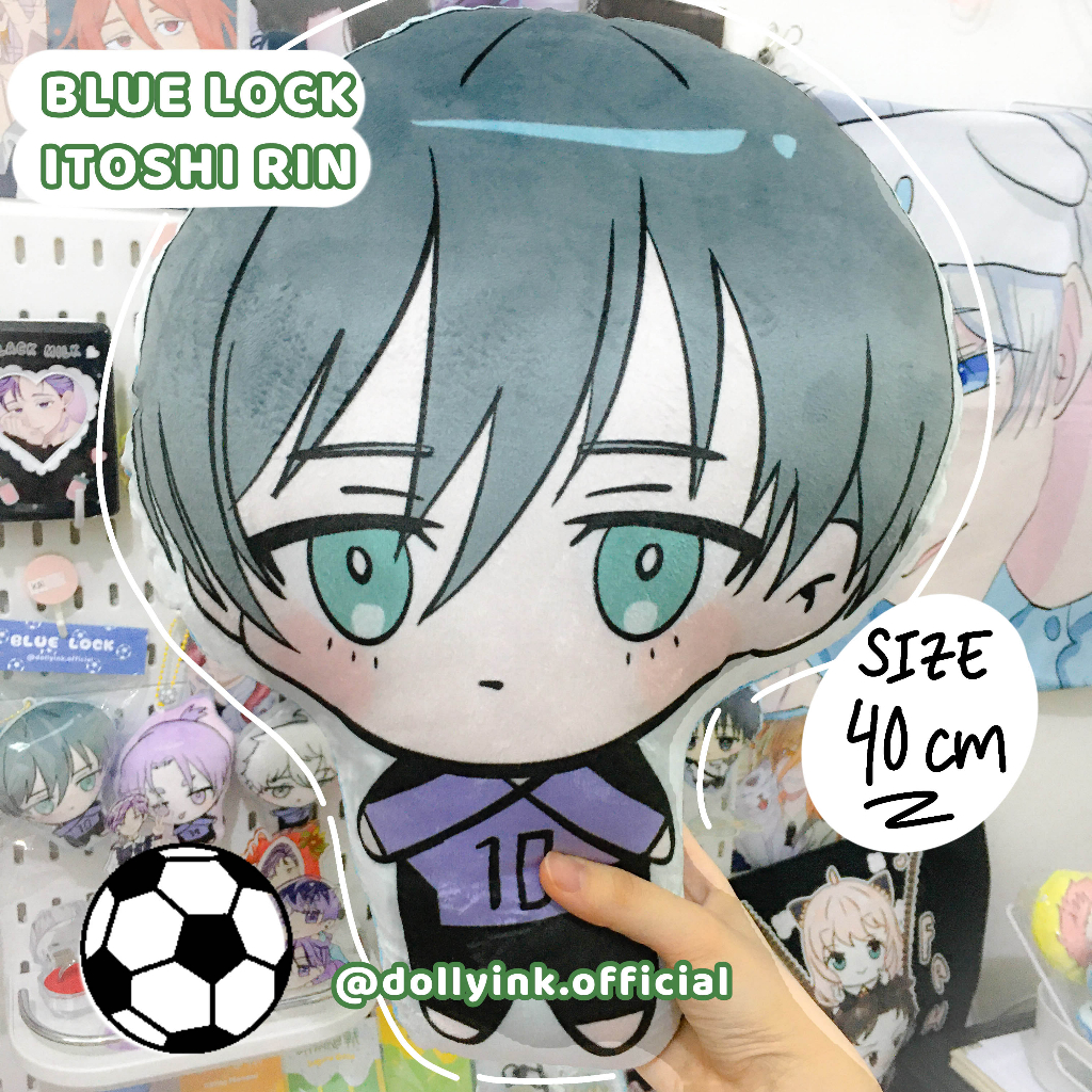 Jual BIG PLUSHIE ITOSHI RIN BLUE LOCK BY DOLLYINK.OFFICIAL/PLUSHIE BLUE ...