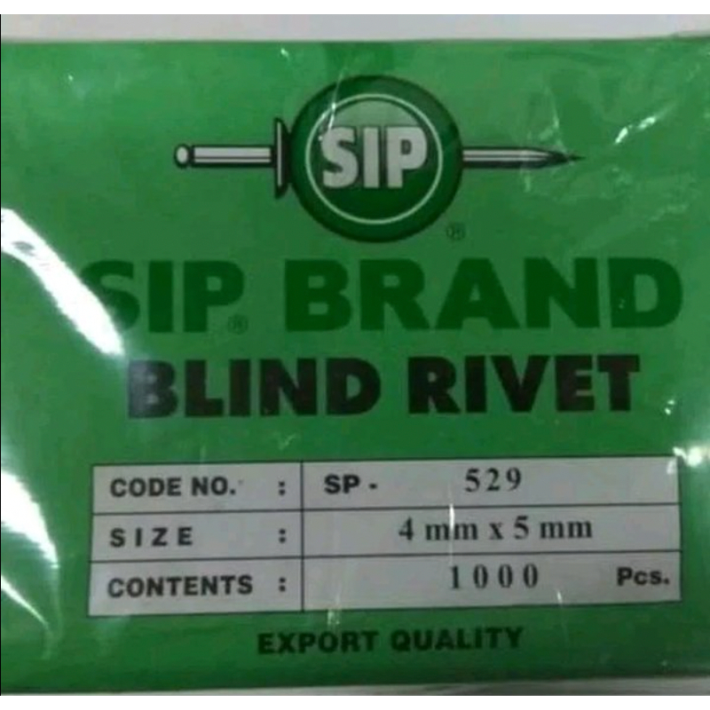 Jual 1 DUS - Paku Rivet SIP Brand Blind Rivet paku Ripet Sip Brand ...