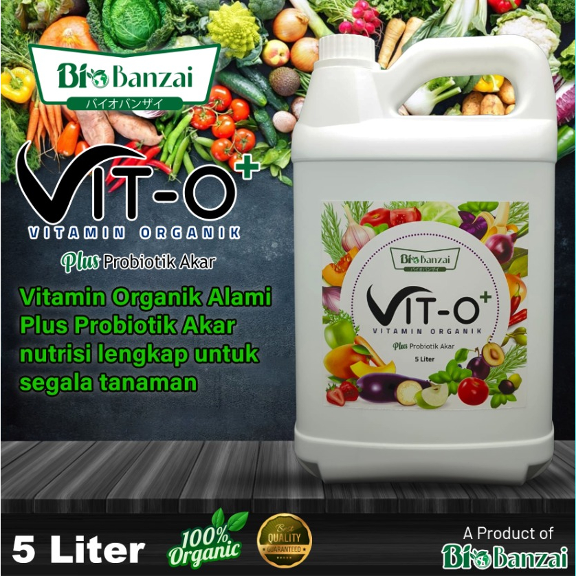 Jual Bio Banzai Vit-O Plus Probiotik Akar 5 Liter vitamin organik alami ...