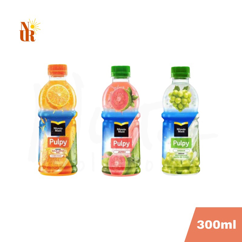 Jual Minute Maid Pulpy Botol PET 300ml | Shopee Indonesia