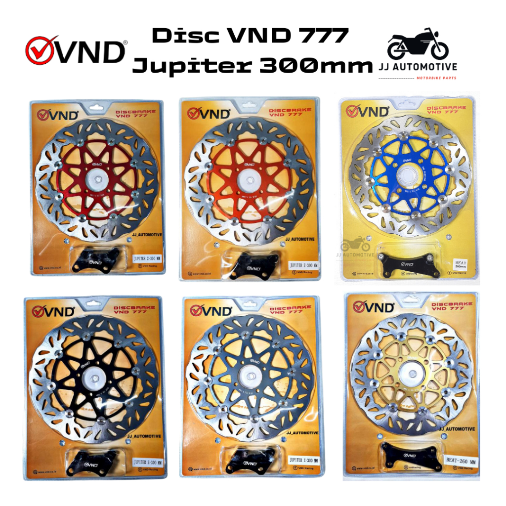 Jual Discbrake VND Piringan 300mm VND 777 Jupiter Z/Jupiter MX/F1ZR ...