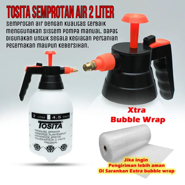 Jual MURAH !! MEREK TOSITA Botol Alat Semprotan 2L Disinfektan Tanaman ...