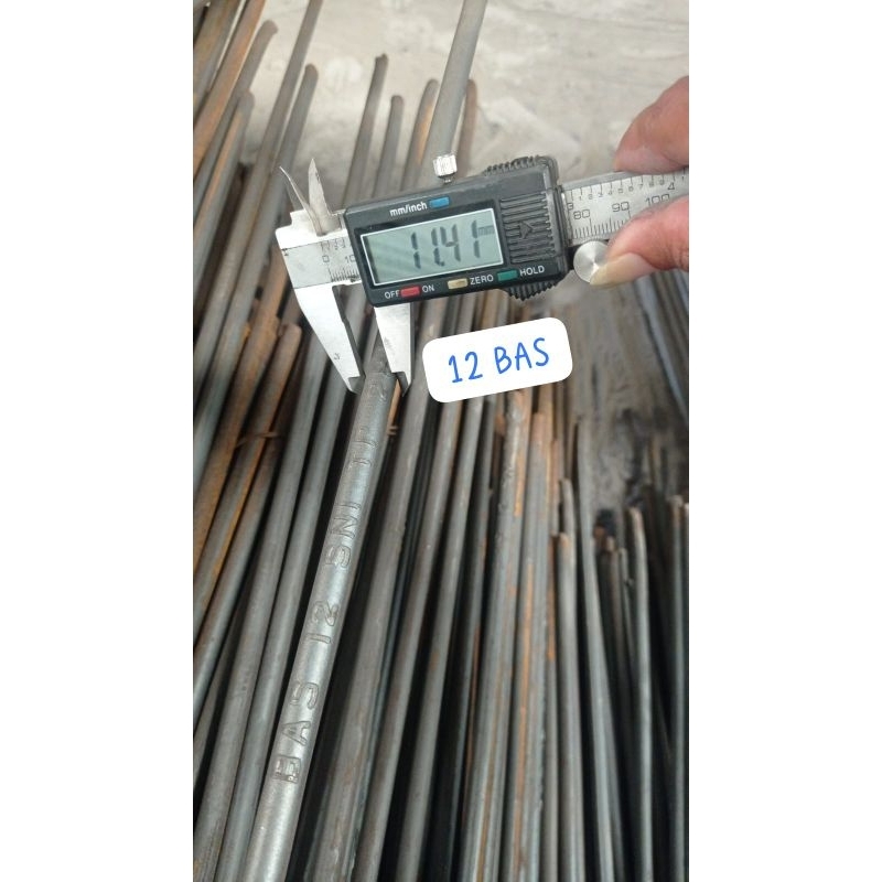 Jual Besi Beton 12mm SNI | BESI BEHEL BATANGAN 6 METER | Shopee Indonesia