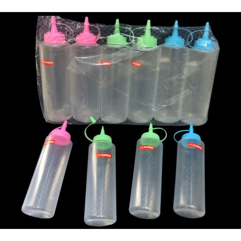 Jual BOTOL SAOS BOTOL KECAP RUNCING / BOTOL MAYONES PLASTIK SUNRISE ...