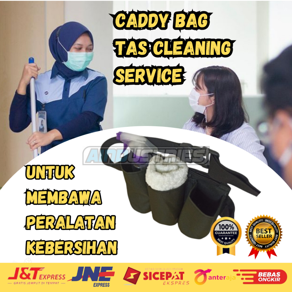 Jual Tas Cleaning Service Caddy Bag Peralatan Petugas Kebersihan Pria ...