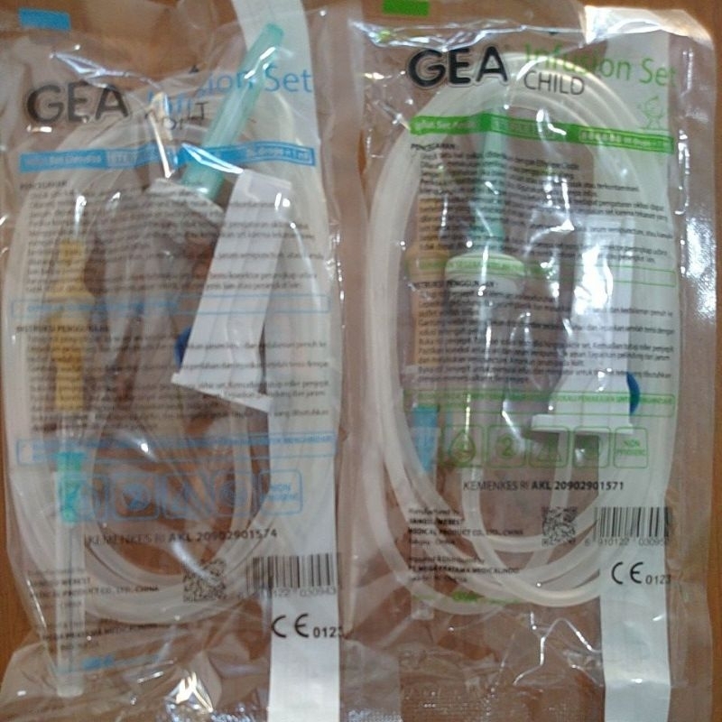 Jual Infuset Gea dewasa & anak | Shopee Indonesia