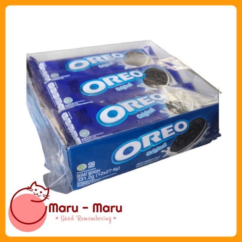 Jual Oreo Biskuit Original 1 box isi 12 pack | Shopee Indonesia