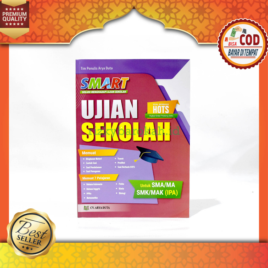 Jual Buku SMART Solusi Menghadapi Ujian Sekolah Untuk SMA MA SMK MAK ...