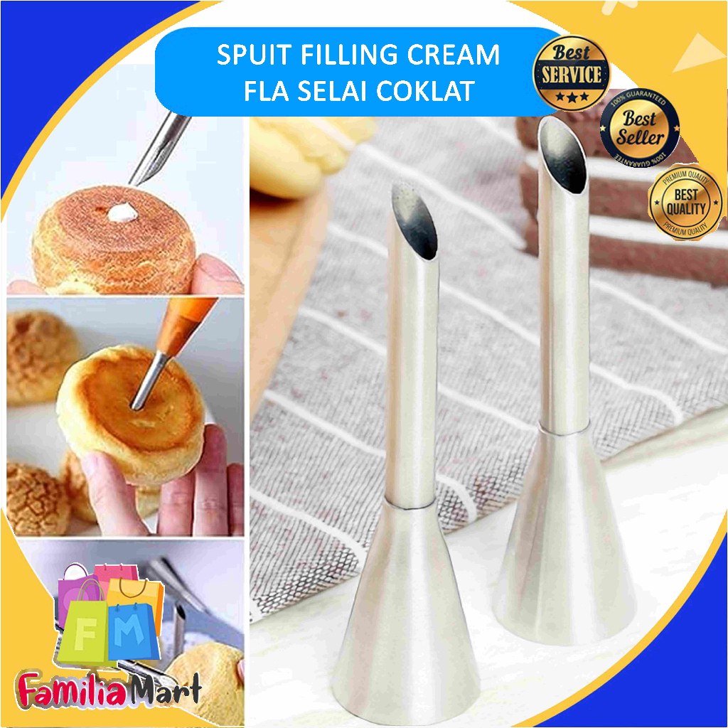 Jual Spuit Filling Cream Fla Selai Coklat Isian Kue Sus Spuit Isi ...