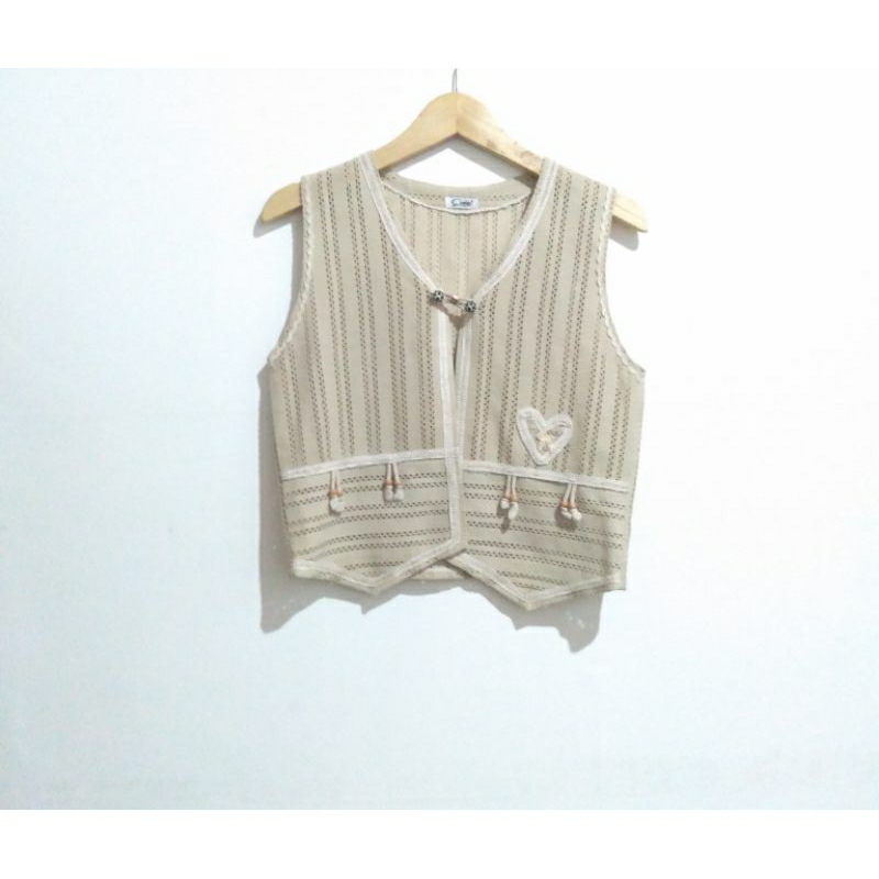 Jual Cree | Rompi Wanita | Rompi Cream | Rompi Garis-garis | Rompi ...