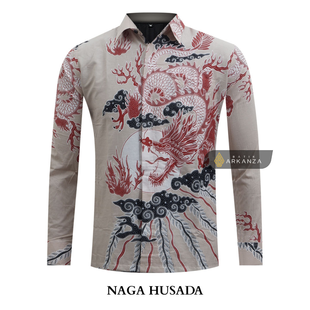Jual BATIK ARKANZA Motif NAGA HUSADA | Shopee Indonesia