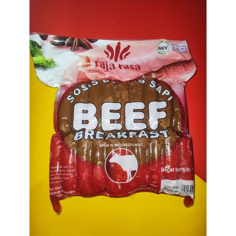 Jual Raja Rasa Beef Breakfast Sausages 1kg Halal | Shopee Indonesia