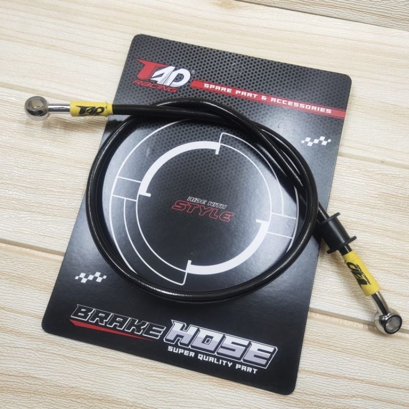 Jual Selang Rem Tad Hitam Karbon Bebek Matic Sport Universal | Shopee ...