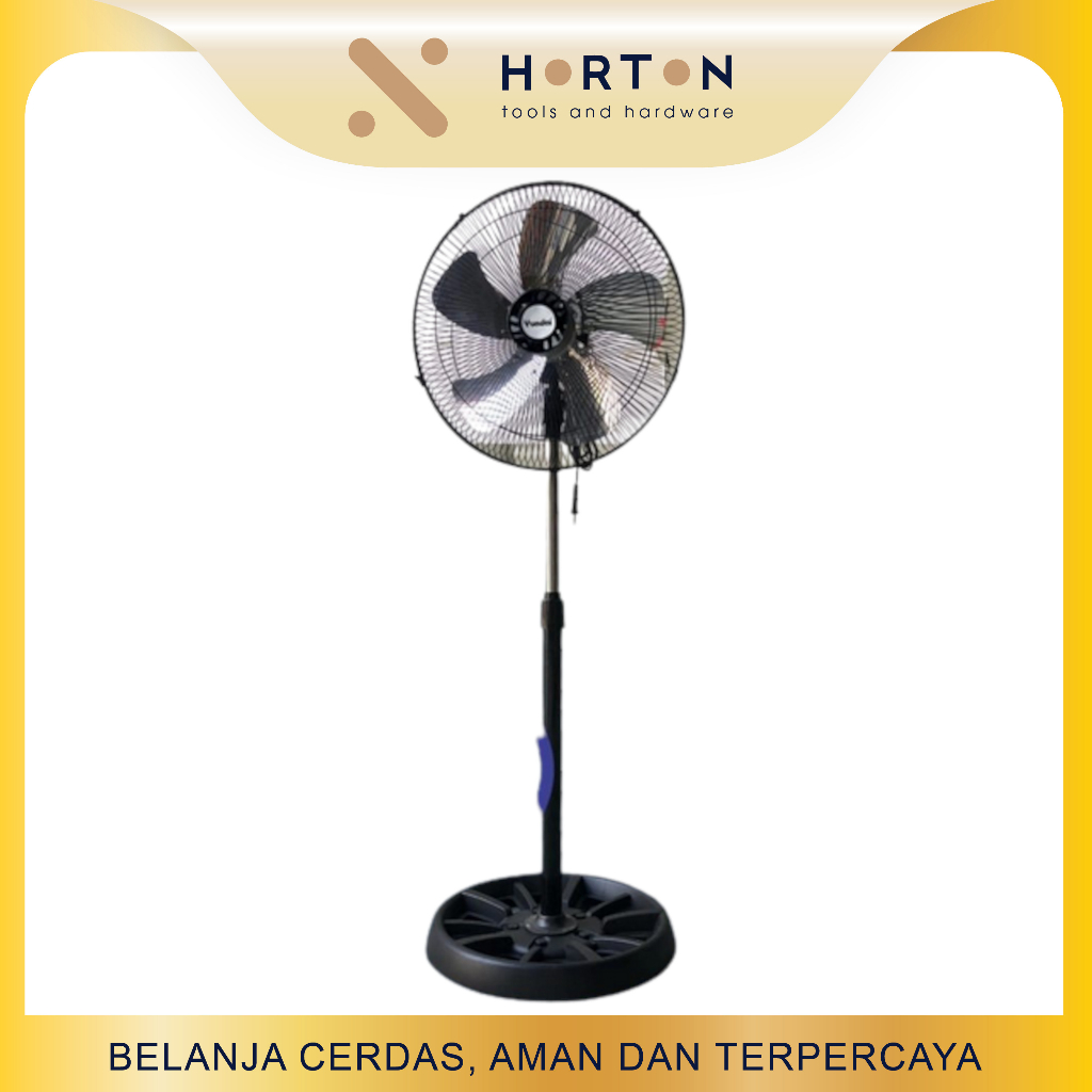 Jual Kipas Angin Besi Berdiri Kaki Bulat 18" Inch / Stand Fan HF-18N | Shopee Indonesia
