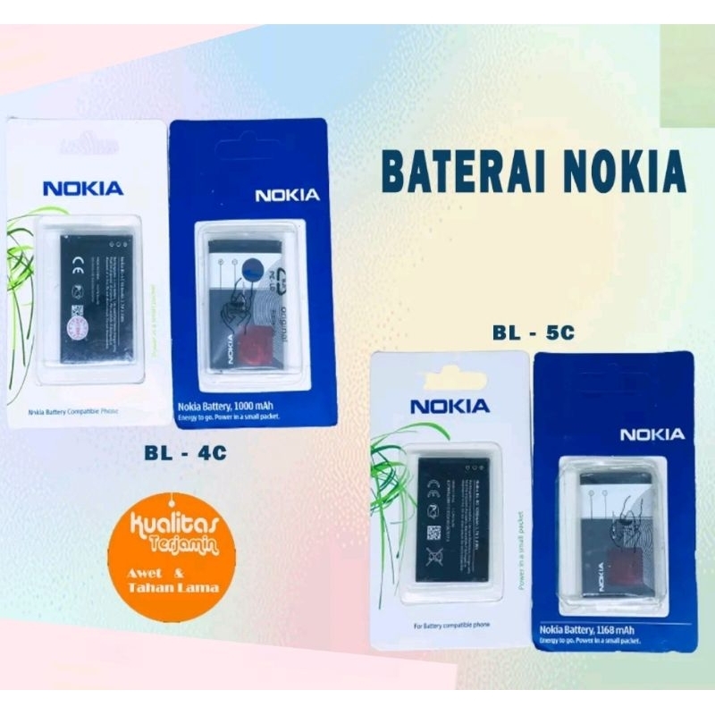 Jual BATTERY BATERAI BATRE NOKIA BL4C 4C BL5C BL-5C BL 5C ORI Game Boy Gamebot Keyboard Mini ...