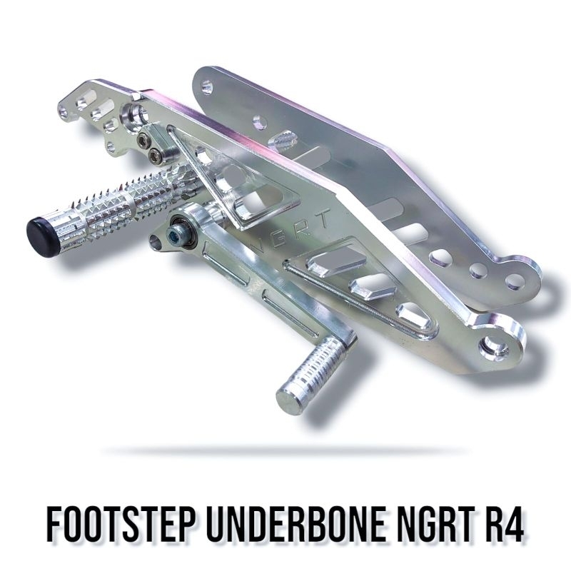 Jual UB NGRT R4 FOOT STEP UNDERBONE SATRIA FU 150 FU FI DURALIUM CNC ...
