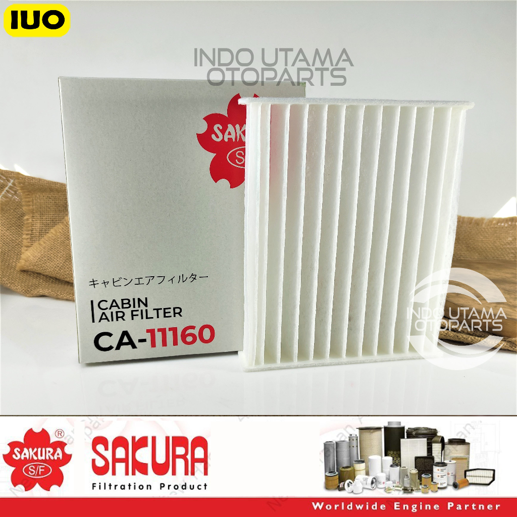 Jual Cabin Filter AC Avanza VVti Xenia Filter kabin SAKURA CA-11160 ...
