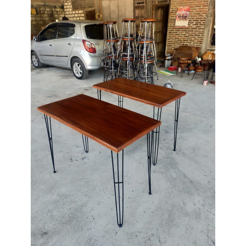 Jual meja bar/meja cafe/meja coffee shop kotak (p:120 l:40 t:75 cm ...