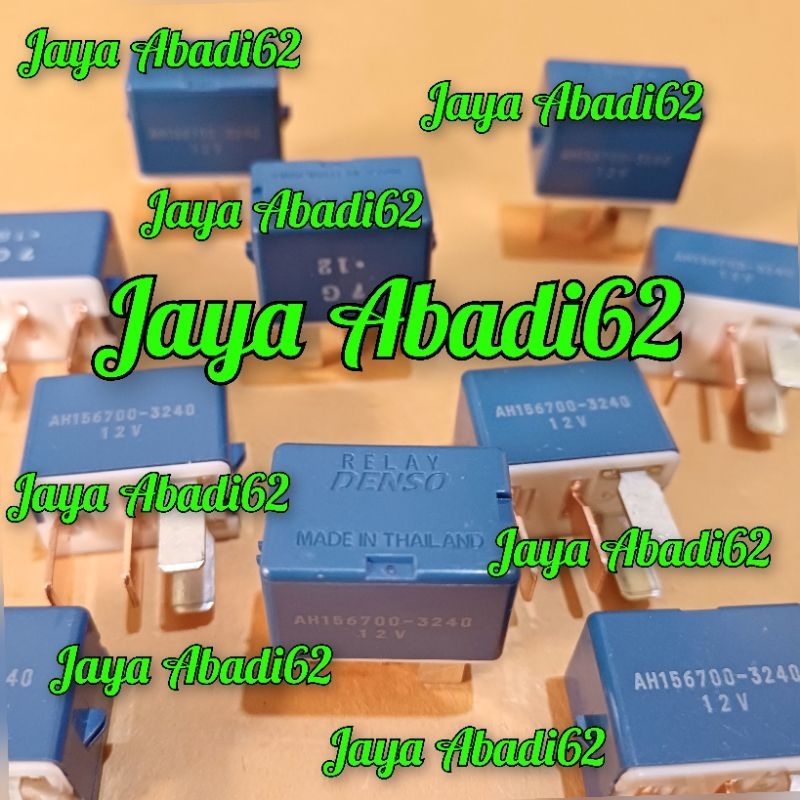 Jual Relay Biru Kaki 4 12V Original Asli DENSO AH156700-3240 | Shopee ...