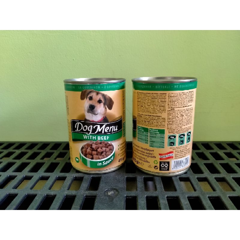 Jual Dog Menu with Beef 415 gr | Shopee Indonesia