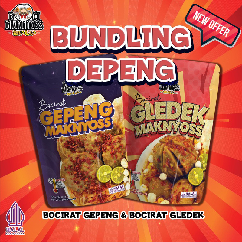 Jual Bundling Depeng Maknyoss ( Gepeng dan gledek ) | Shopee Indonesia
