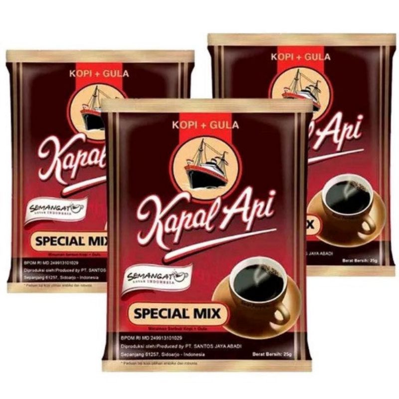 Jual KOPI / COFFE KAPAL API SPECIAL MIX 24gr renceng | Shopee Indonesia