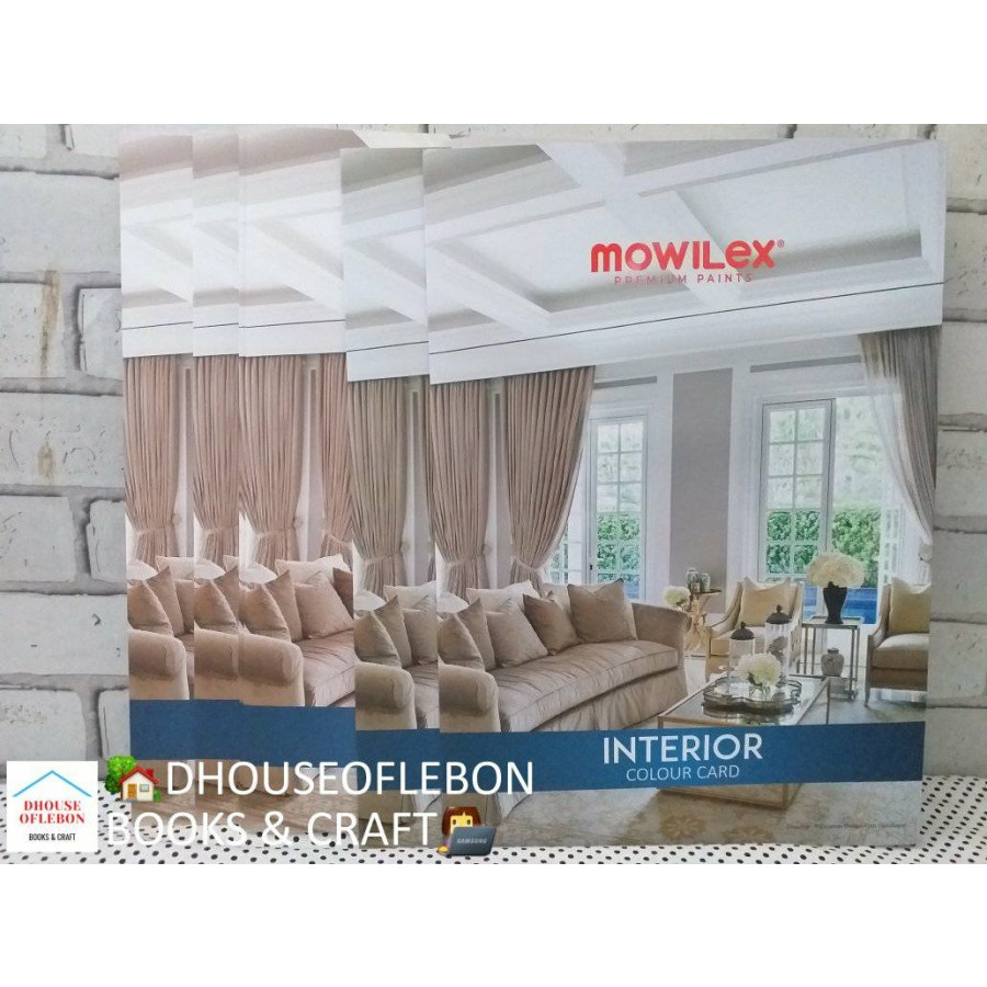 Jual Katalog Kartu Warna Mowilex Emulsion Interior | Shopee Indonesia