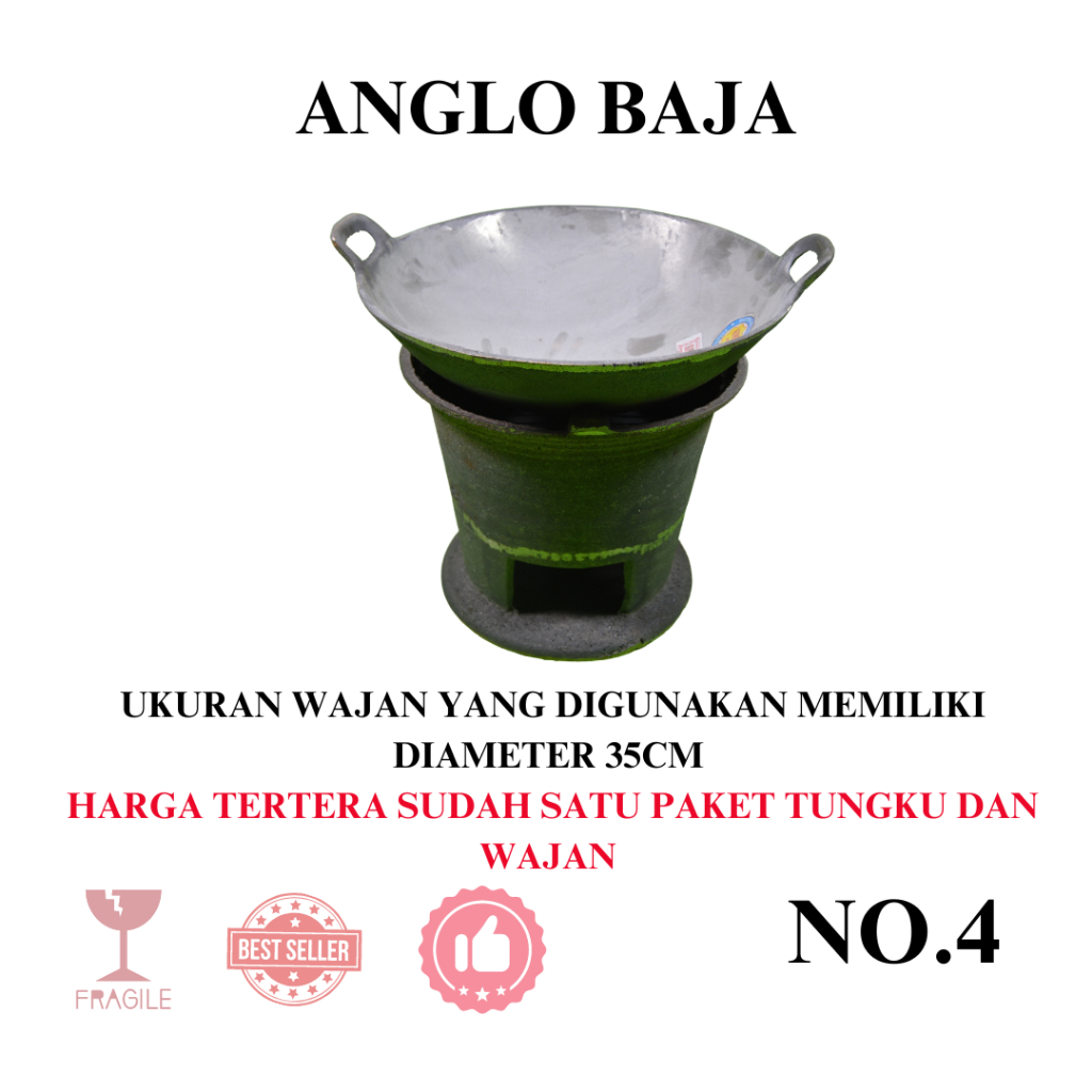 Jual PAKET BAKMI DJOWO (1 SET TUNGKU DAN WAJAN) | Shopee Indonesia