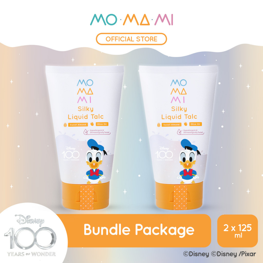 Jual Momami Baby Bundle Silky Liquid Talc - Lotion & Cream Bayi (2 Pcs ...