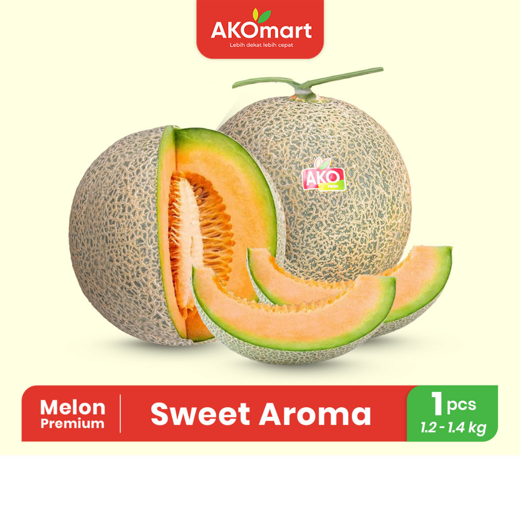 Jual Buah Melon Golden Aroma | Buah Premium Manis Fresh Organic - AKO ...