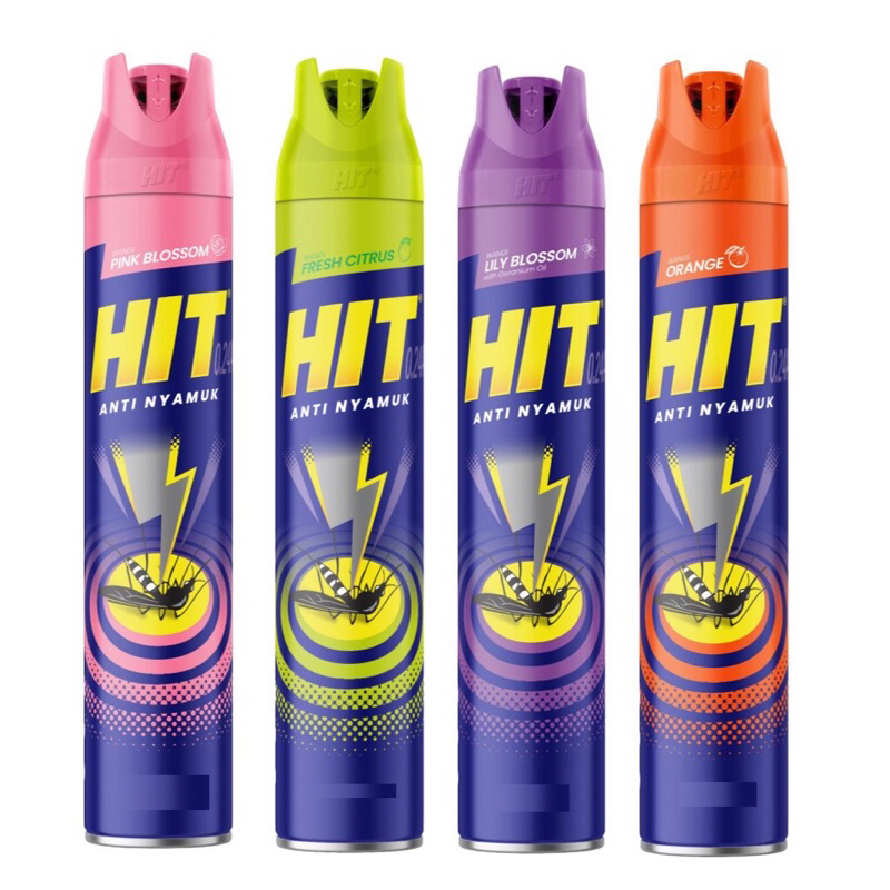Jual Hit Aerosol Spray 600ml & 150ml All varian / MURAH | Shopee Indonesia