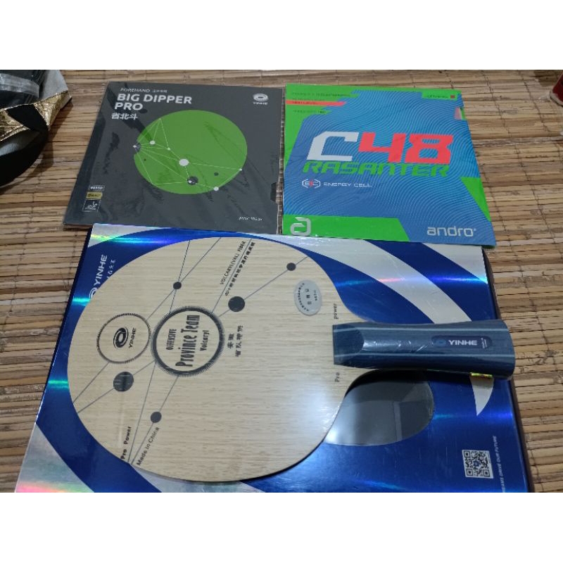 Jual PAKET BET TENIS MEJA YINHE PRO POWER PLUS ANDRO ORIGINAL | Shopee Indonesia