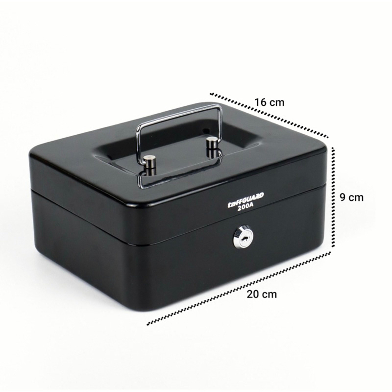 Jual Brankas Money Box Uang Cash Kotak Penyimpanan Duit Perhiasan Besi ...