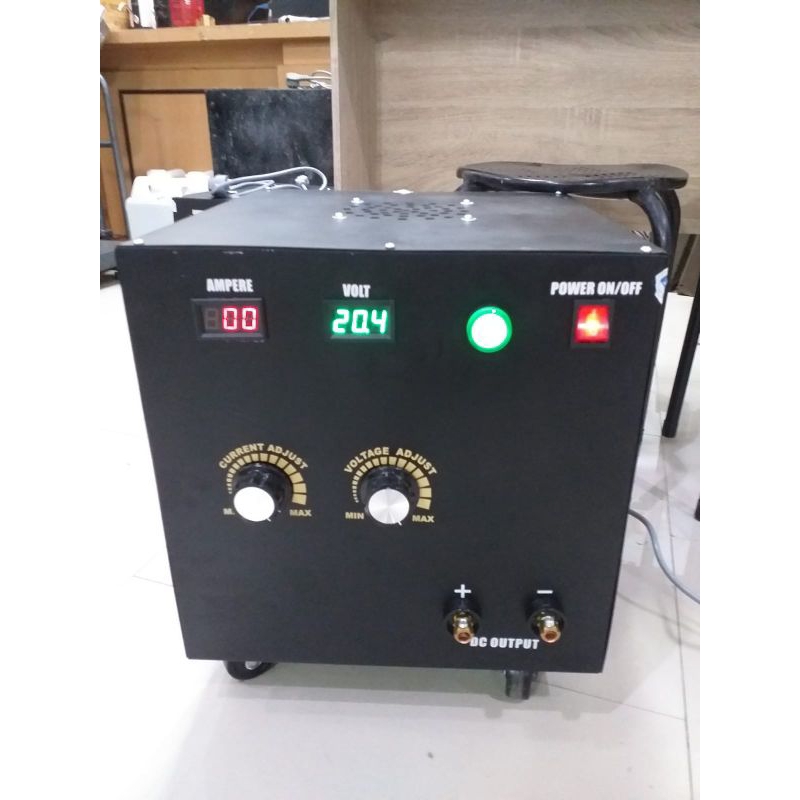 Jual Trafo/Rectifier electronik digital 50 ampere murni adjusable volt ...